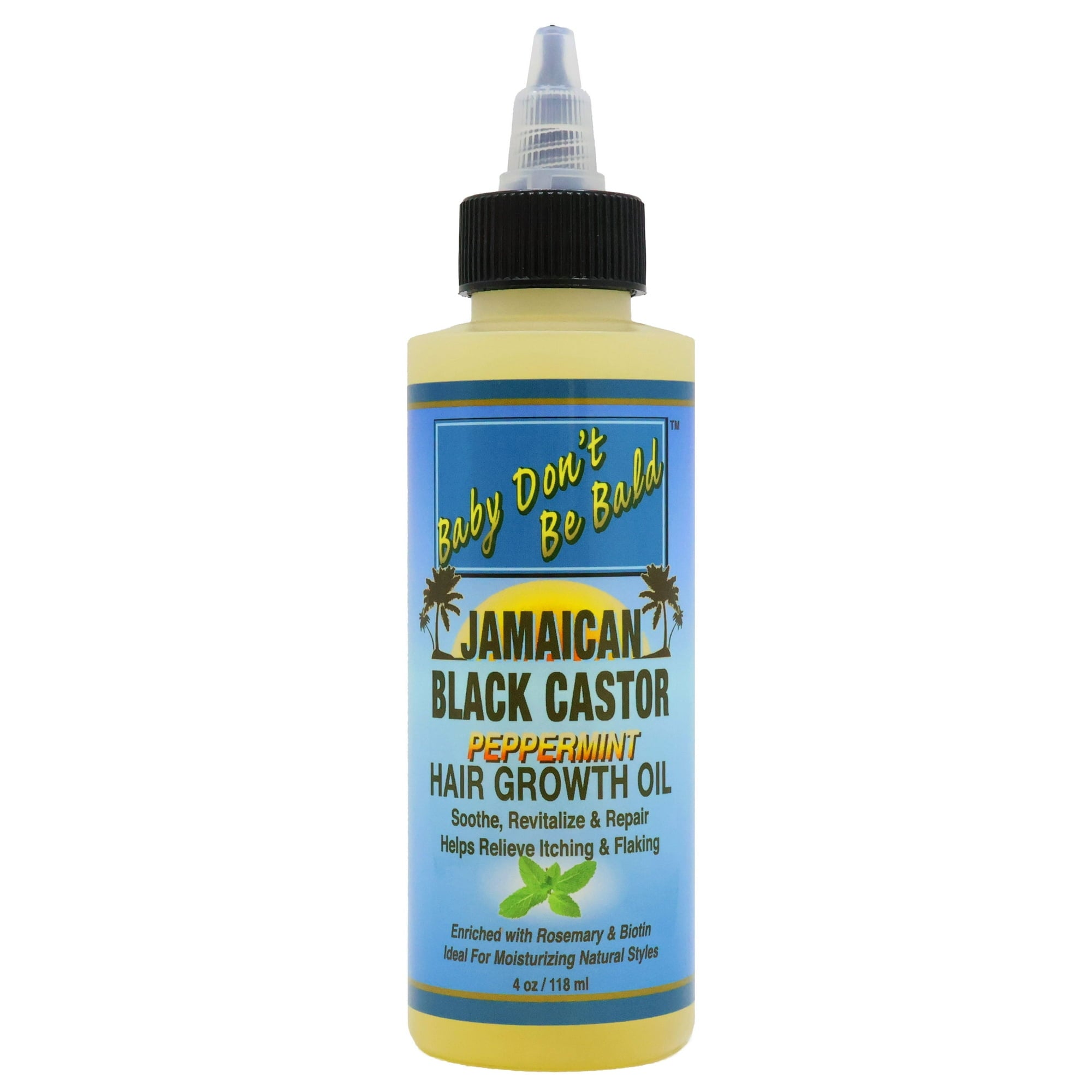 Baby Don't Be Bald - Jamaican Black Castor Oil Hair Growth Oil PEPPERM ...