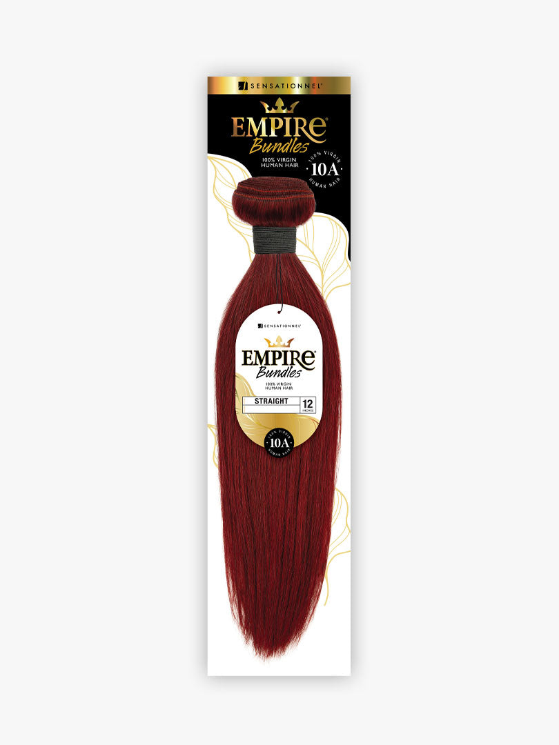 SENSATIONNEL - EMPIRE 10A BUNDLES STRAIGHT COLOR: DARK RED | Zoe Beauty ...