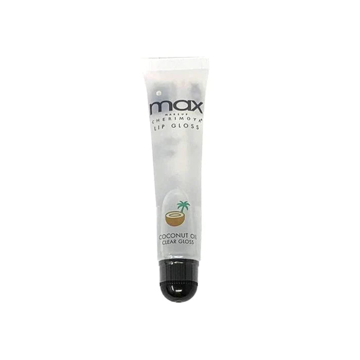 MAX - MakeUp Cherimoya Lip Polish Clear Gloss Coconut Oil | Zoe Beauty ...