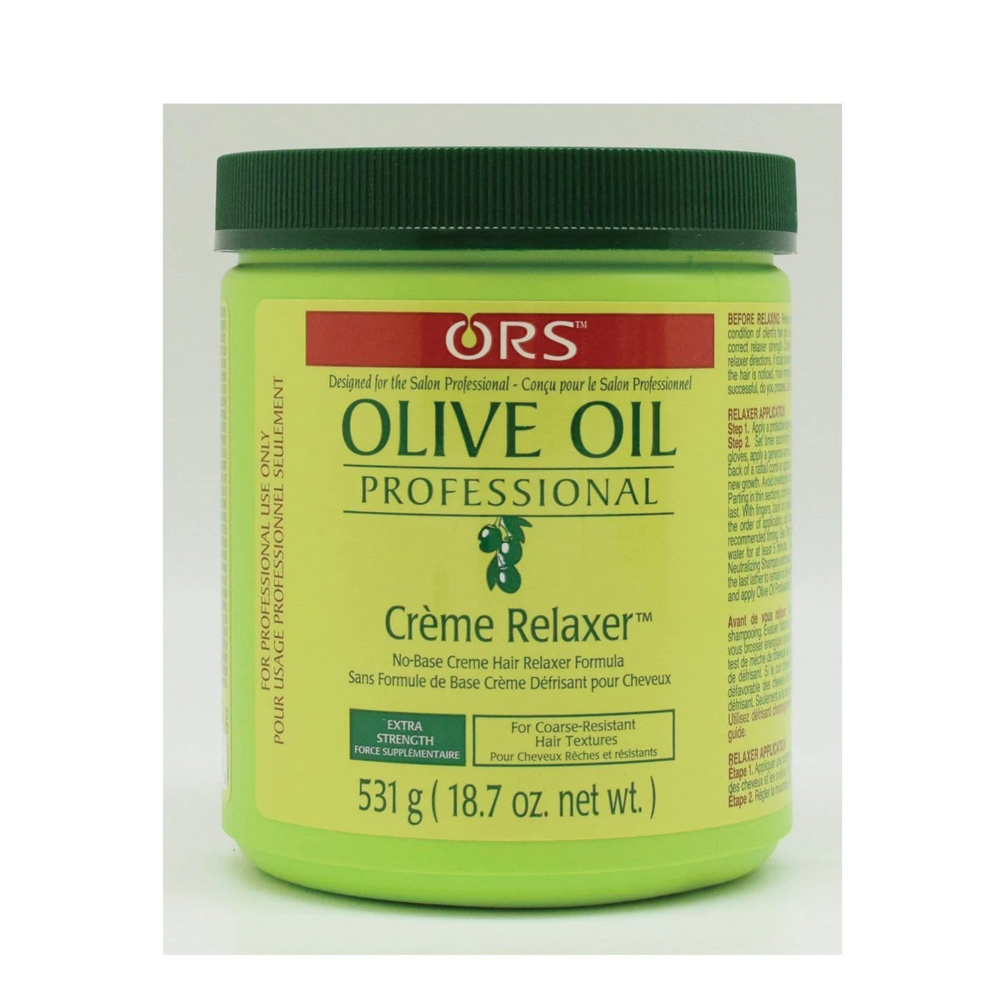 ORS - Olive Oil Professional Creme Relaxer No-Base Creme Hair Relaxer ...
