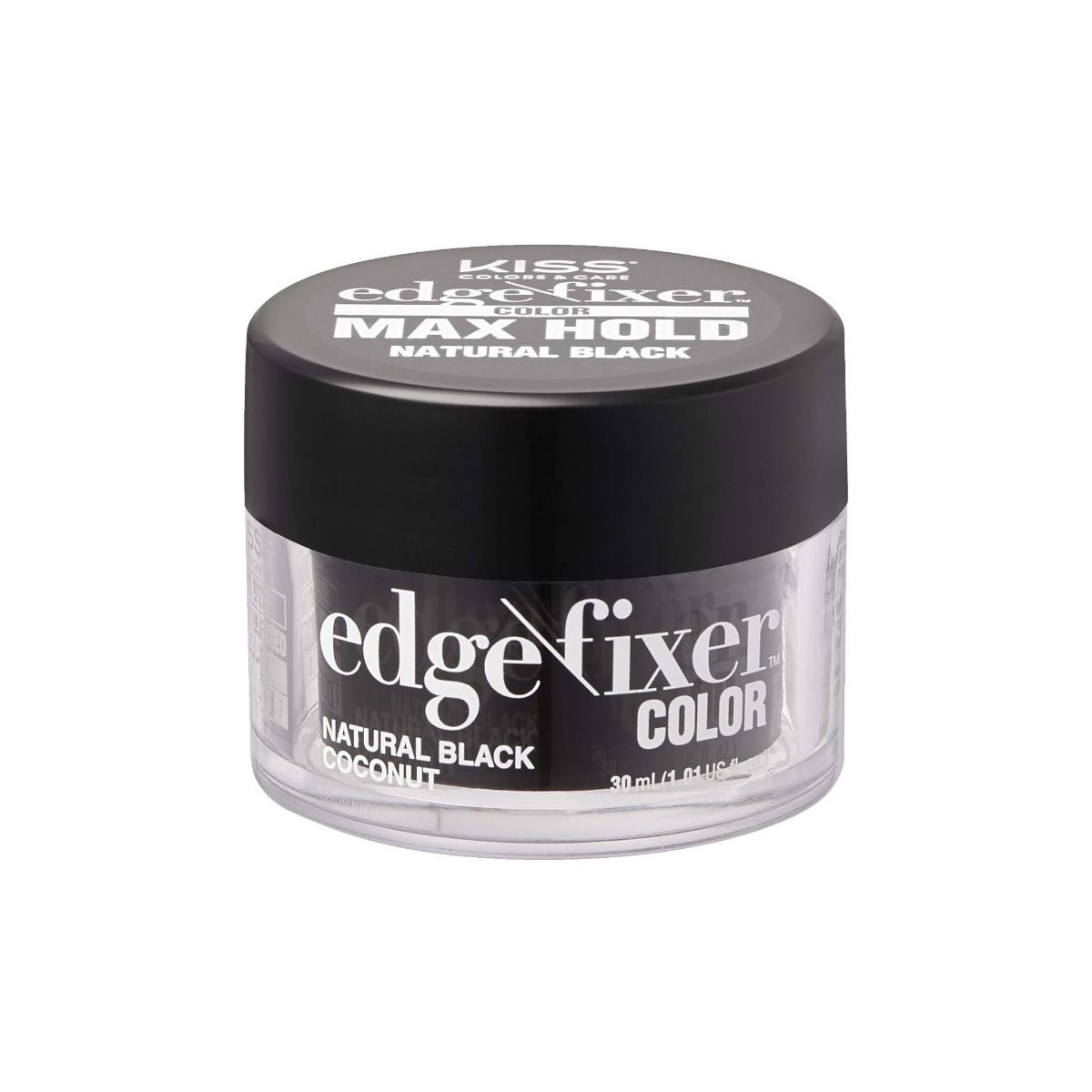 KISS - COLOR EDGE FIXER NATURAL BLACK | Zoe Beauty Supply