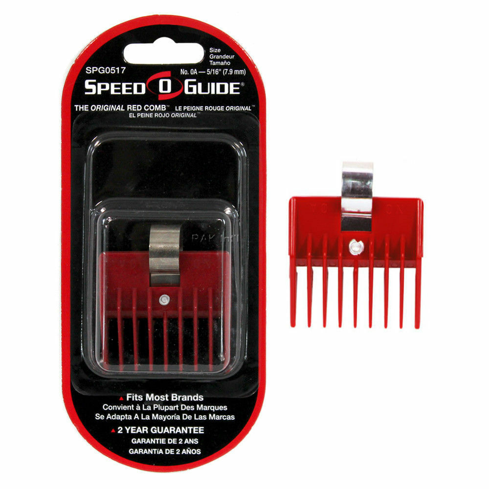 Speed O Guide - Clipper/Trimmer Guard 5/16" 7.9mm #0A | Zoe Beauty Supply